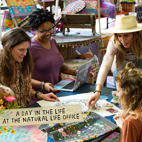 A Peek at our Natural Life Office!