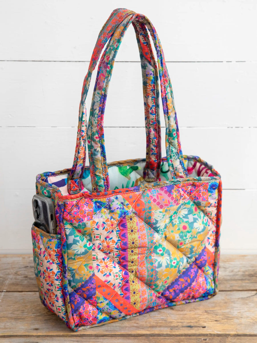 Reversible Puffy Tote - Medium, Love – Natural Life