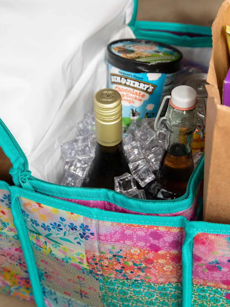 Car Trunk Organizer - Watercolor Patchwork – Natural Life