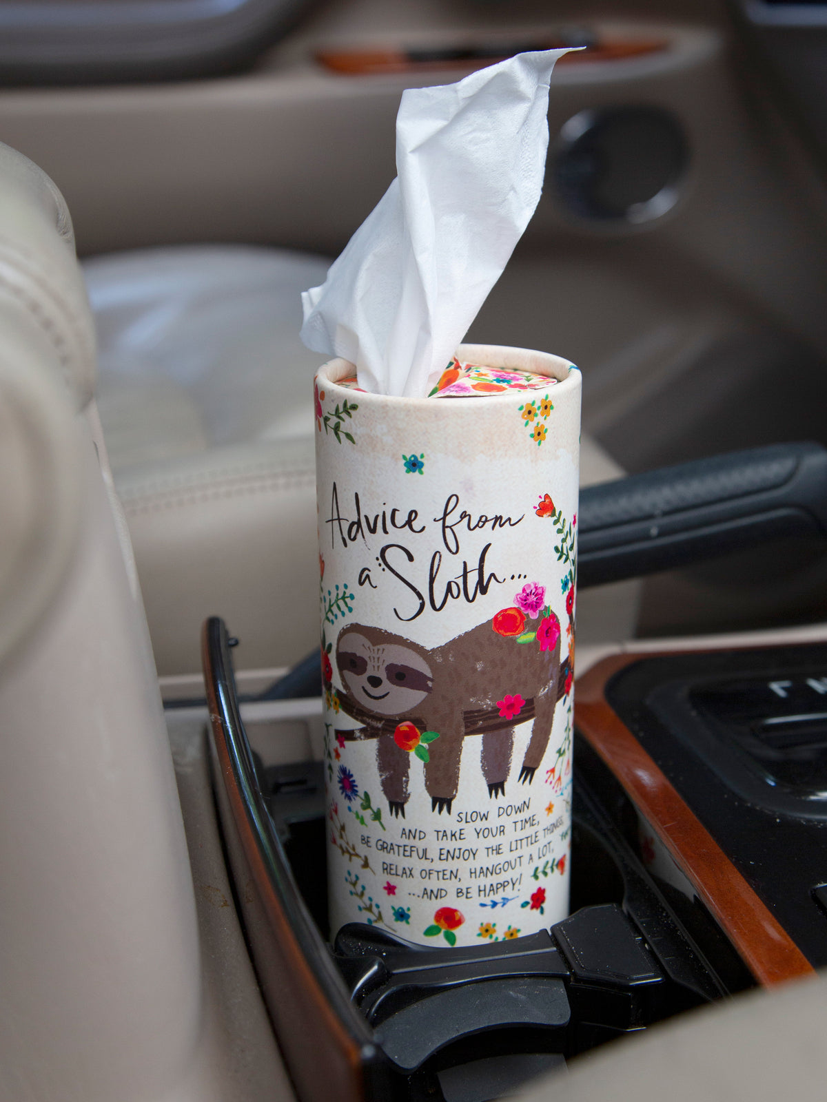 Car Tissues, Set of 3 - Will Not Stress – Natural Life