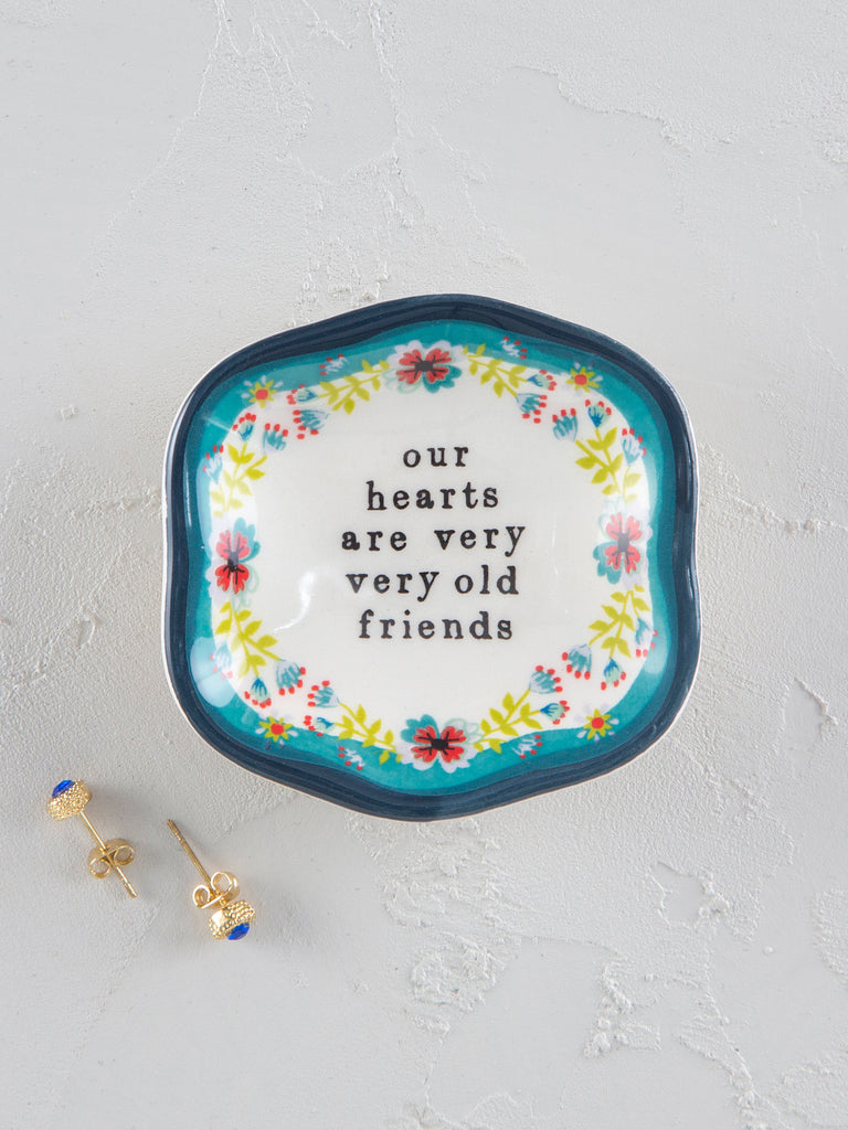 Artisan Trinket Dish - Old Friends – Natural Life