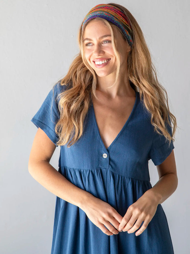 Avery Wide-Leg Jumpsuit - Indigo – Natural Life