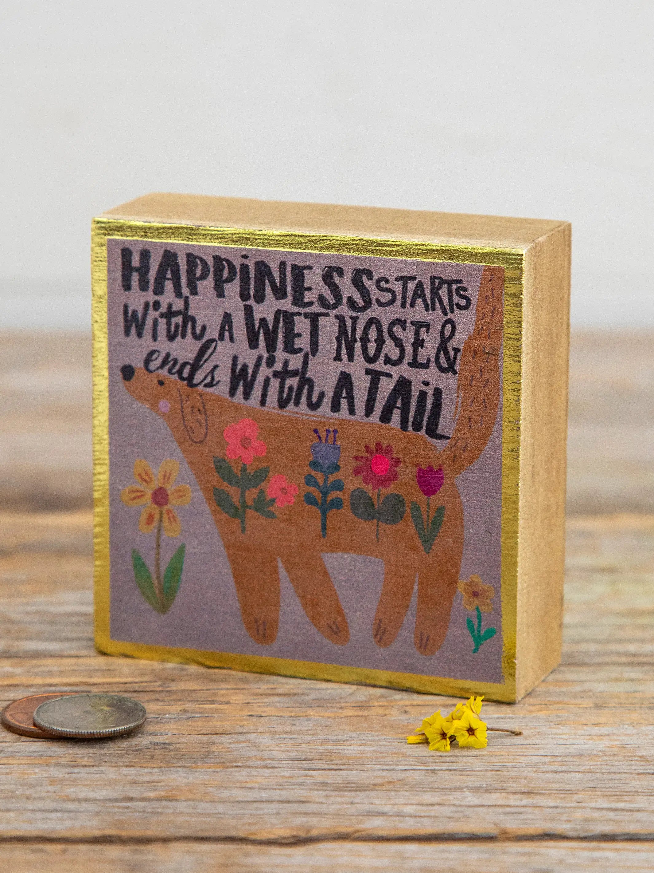 Tiny Block Keepsake - Will Not Stress – Natural Life