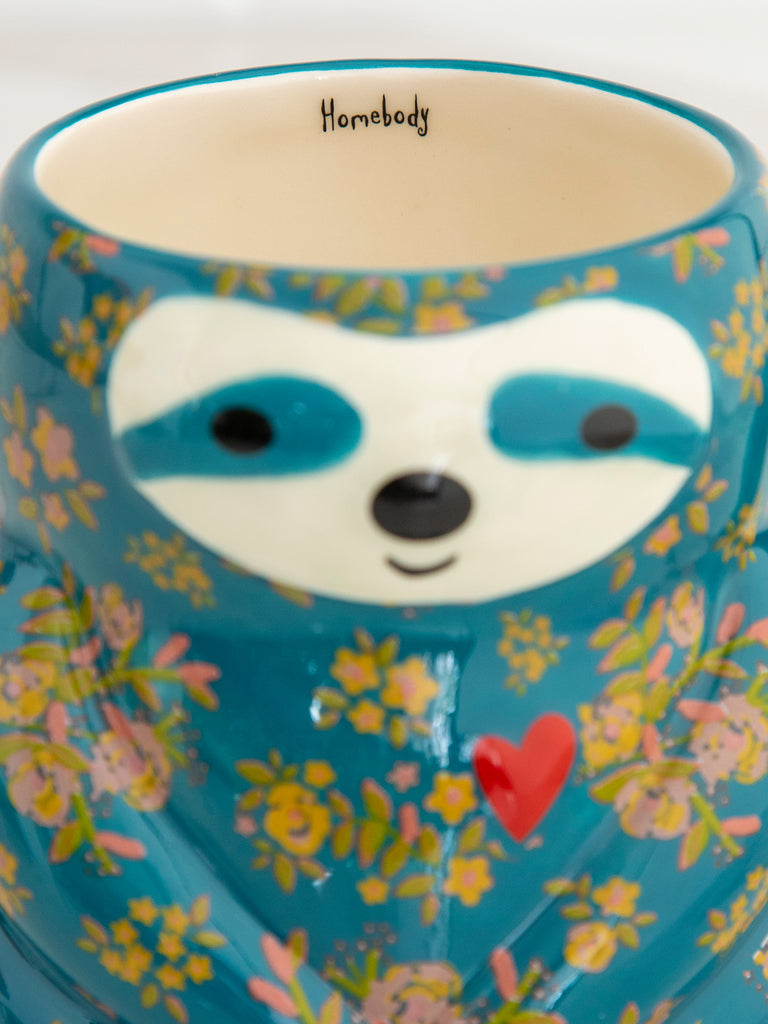 Folk Art Coffee Mug - Sylvia The Sloth – Natural Life