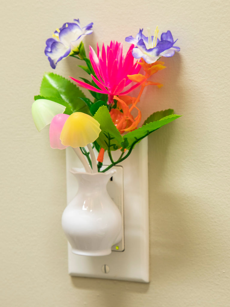 LED Night Light - Floral Multi – Natural Life