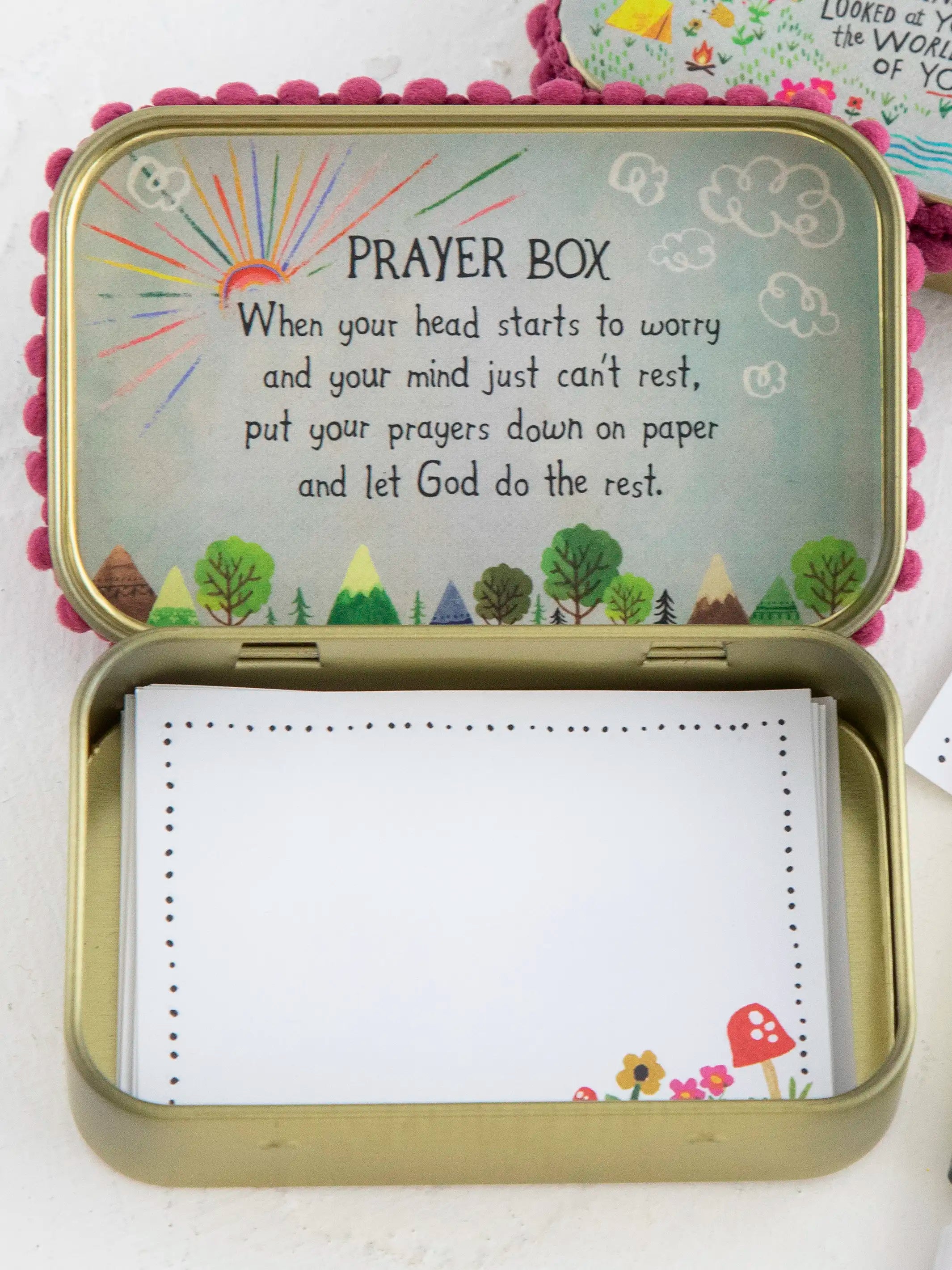 Tin Prayer Box - Don't Worry – Natural Life
