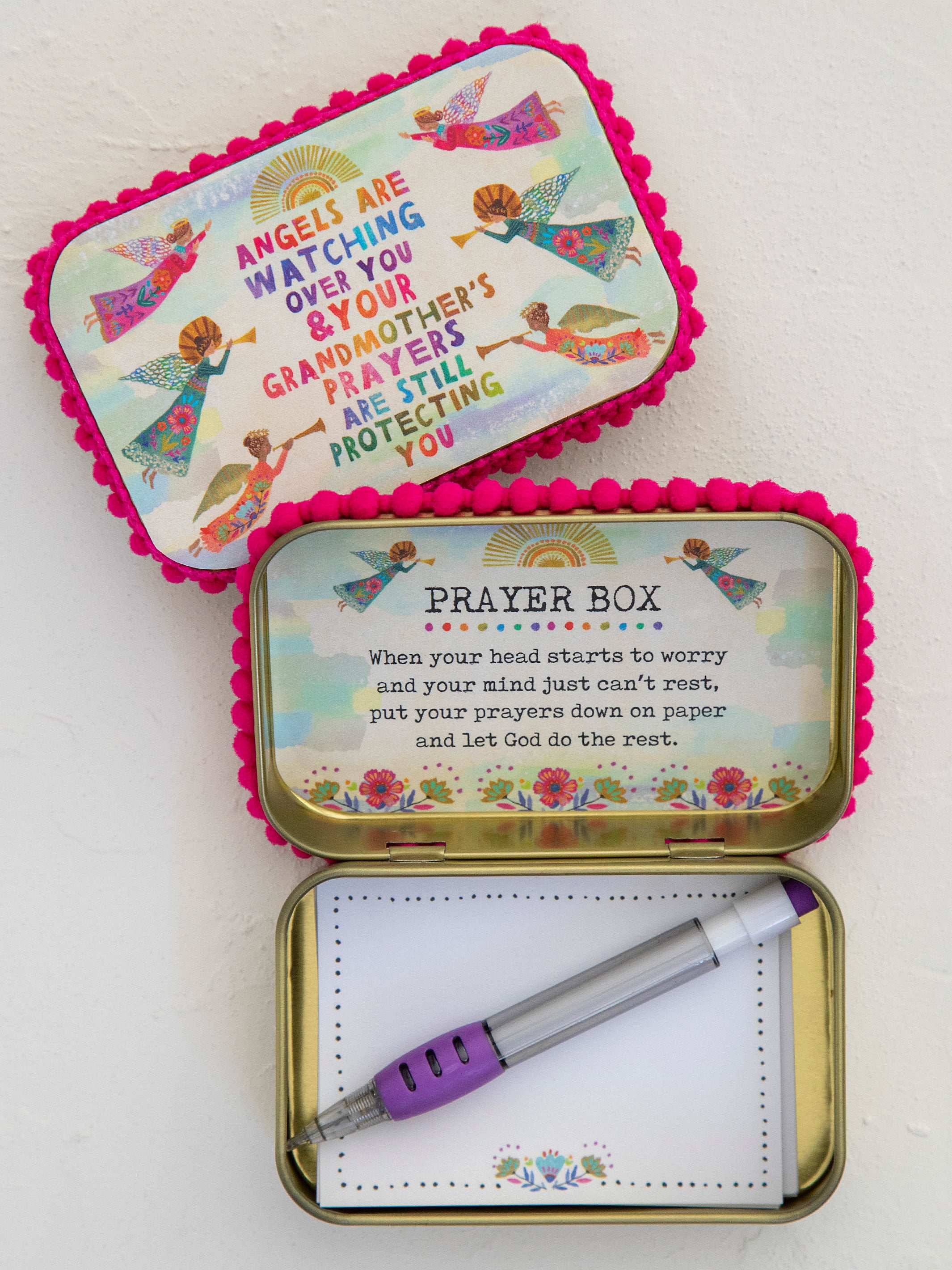 Tin Prayer Box - Don't Worry – Natural Life