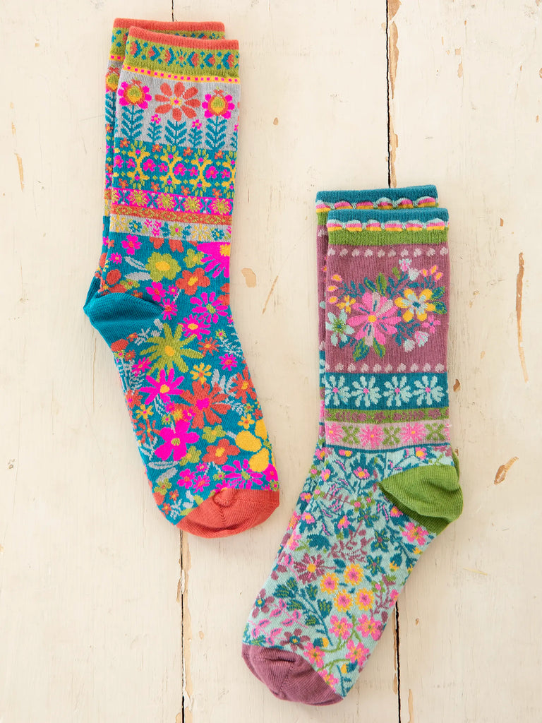 Cute Fun & Colorful Boho Socks & Slippers at Natural Life