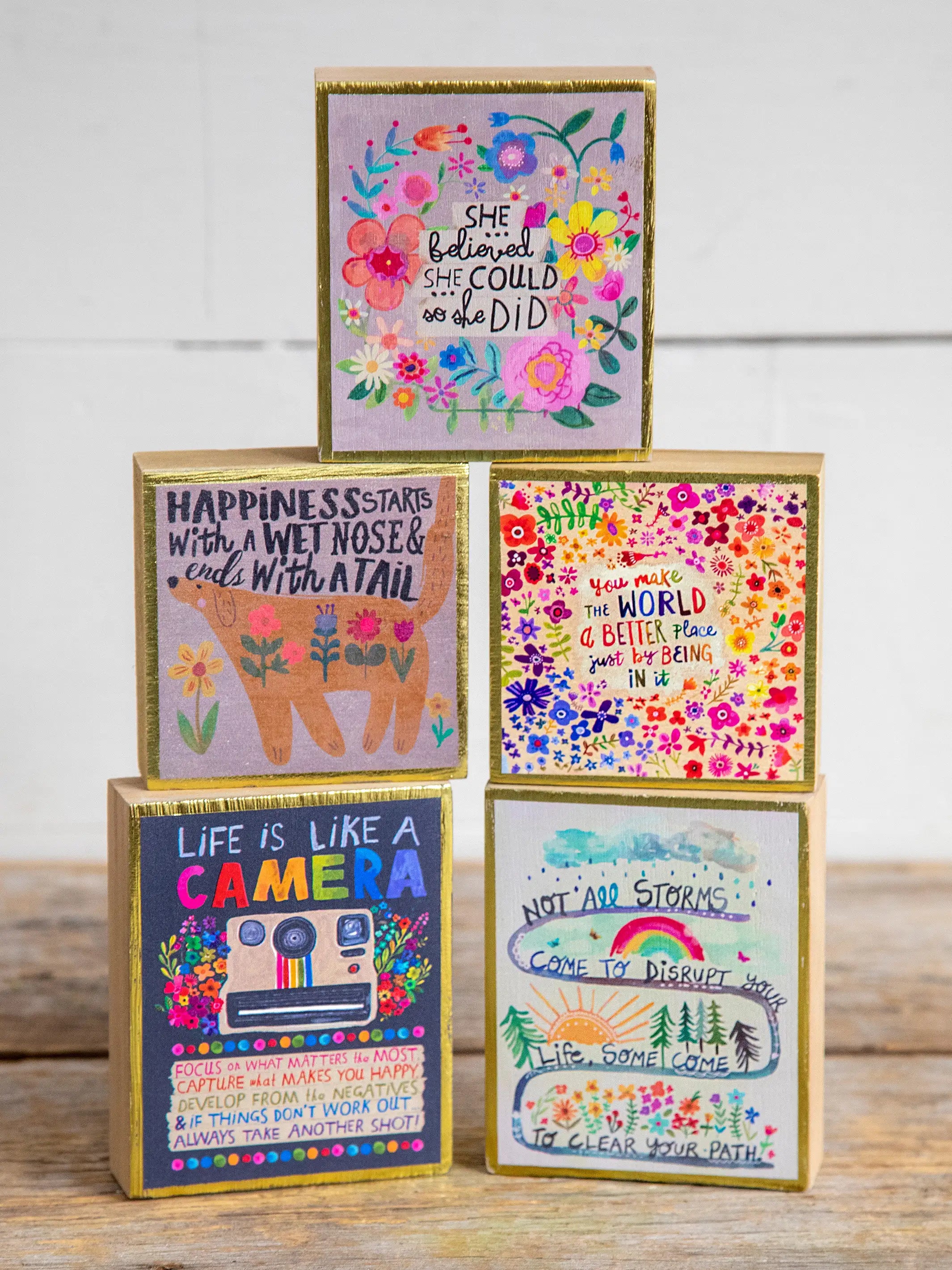 Tiny Block Keepsake - World Better – Natural Life
