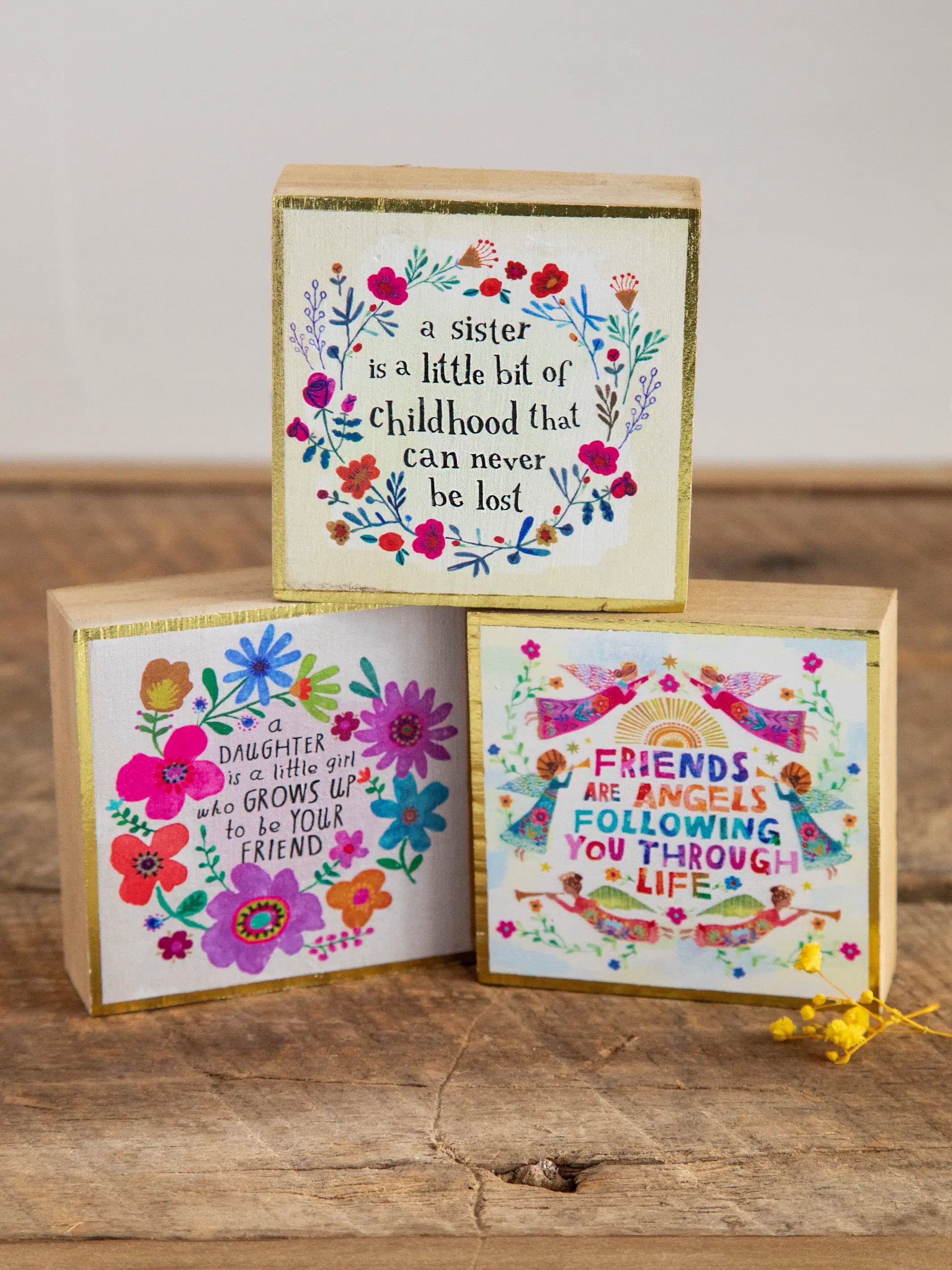 Tiny Block Keepsake - World Better – Natural Life